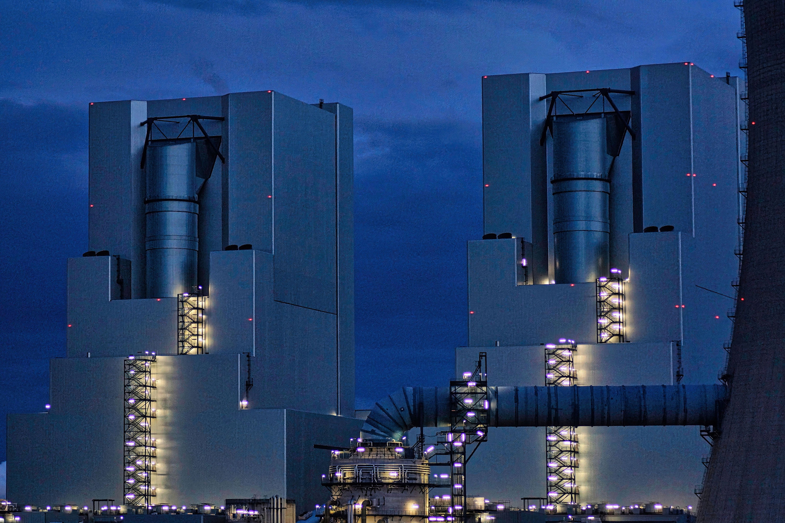 Kraftwerk Neurath Blöcke F und G Foto & Bild | industrie und technik, energietechnik, kraftwerke ...