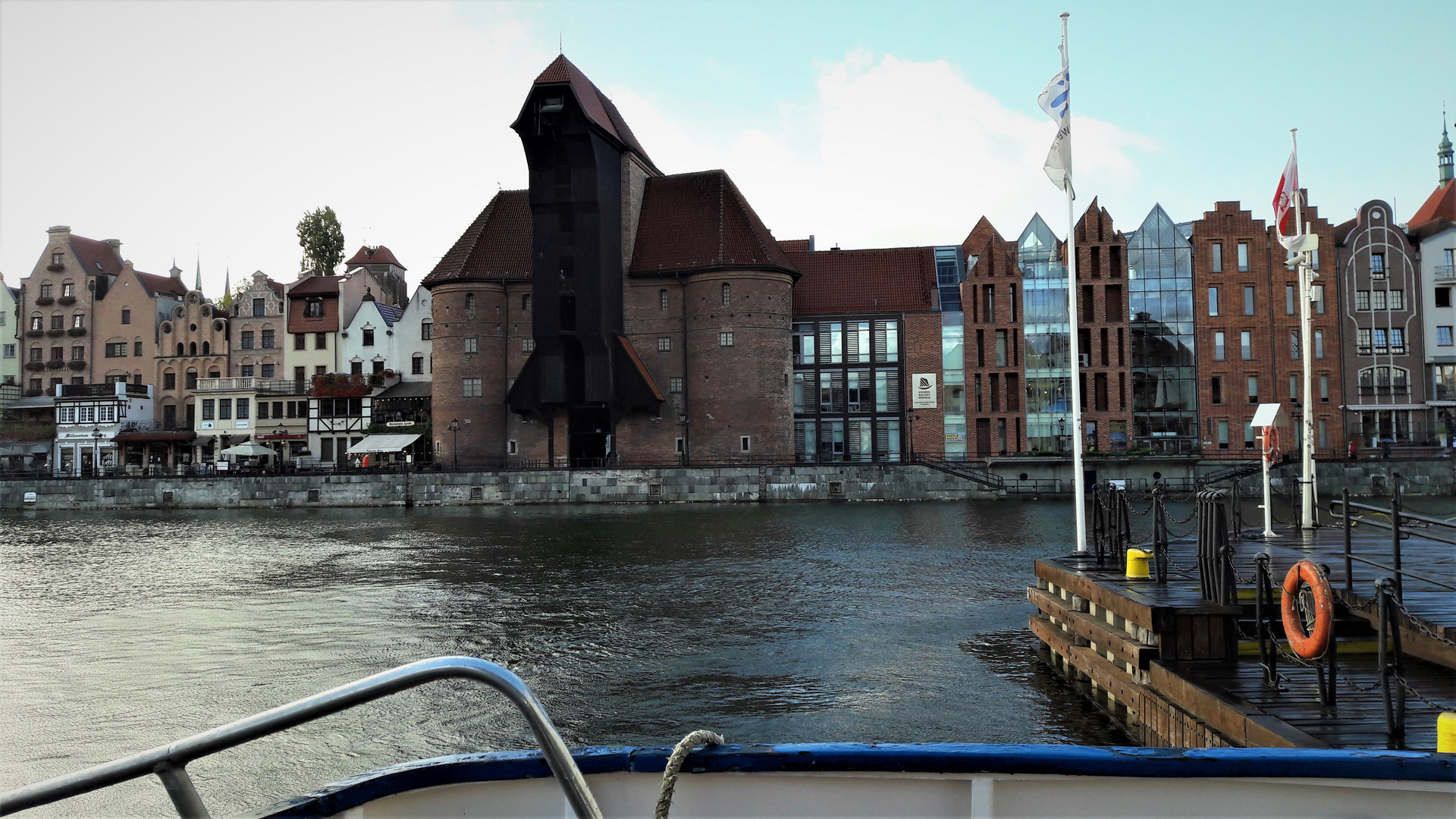 Krantor :Wahrzeichen von Danzig und Erfüllung eines langehegten ...