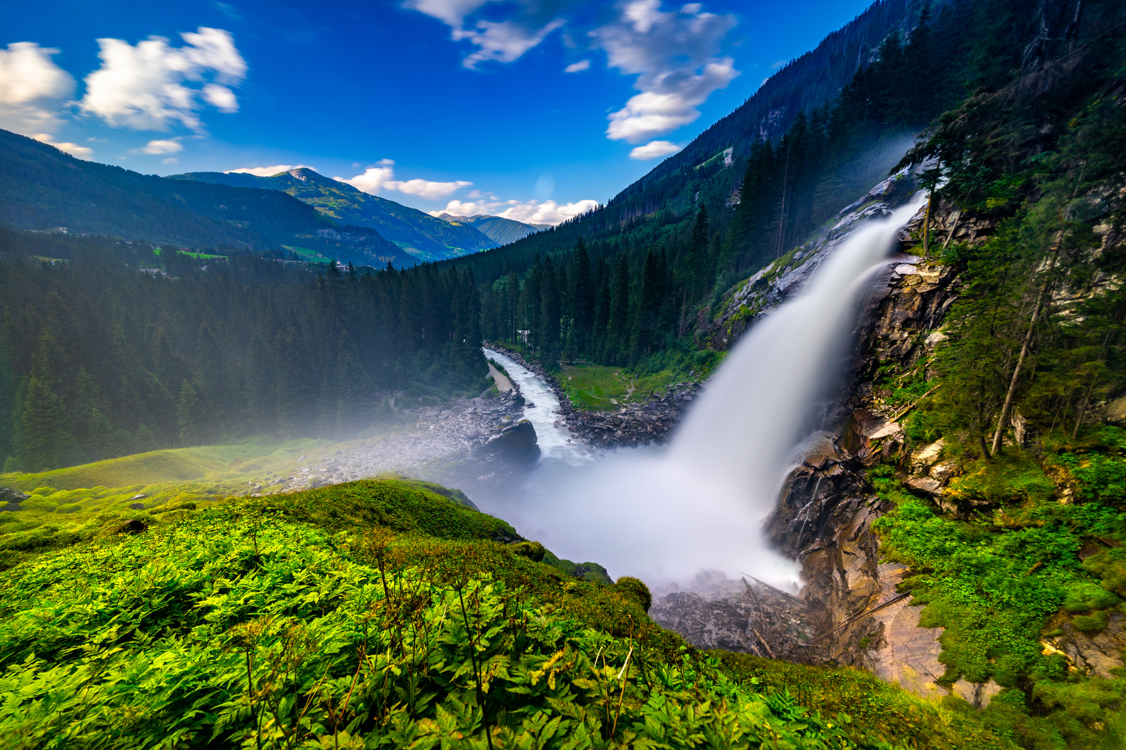 Krimml Wasserfall Foto & Bild | landschaft, wasserfälle, bach, fluss ...
