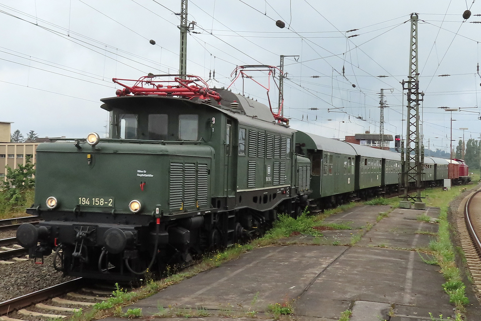 Krokodil E194-158-2 Foto & Bild | historische eisenbahnen, museale bahnen + sonderfahrten ...