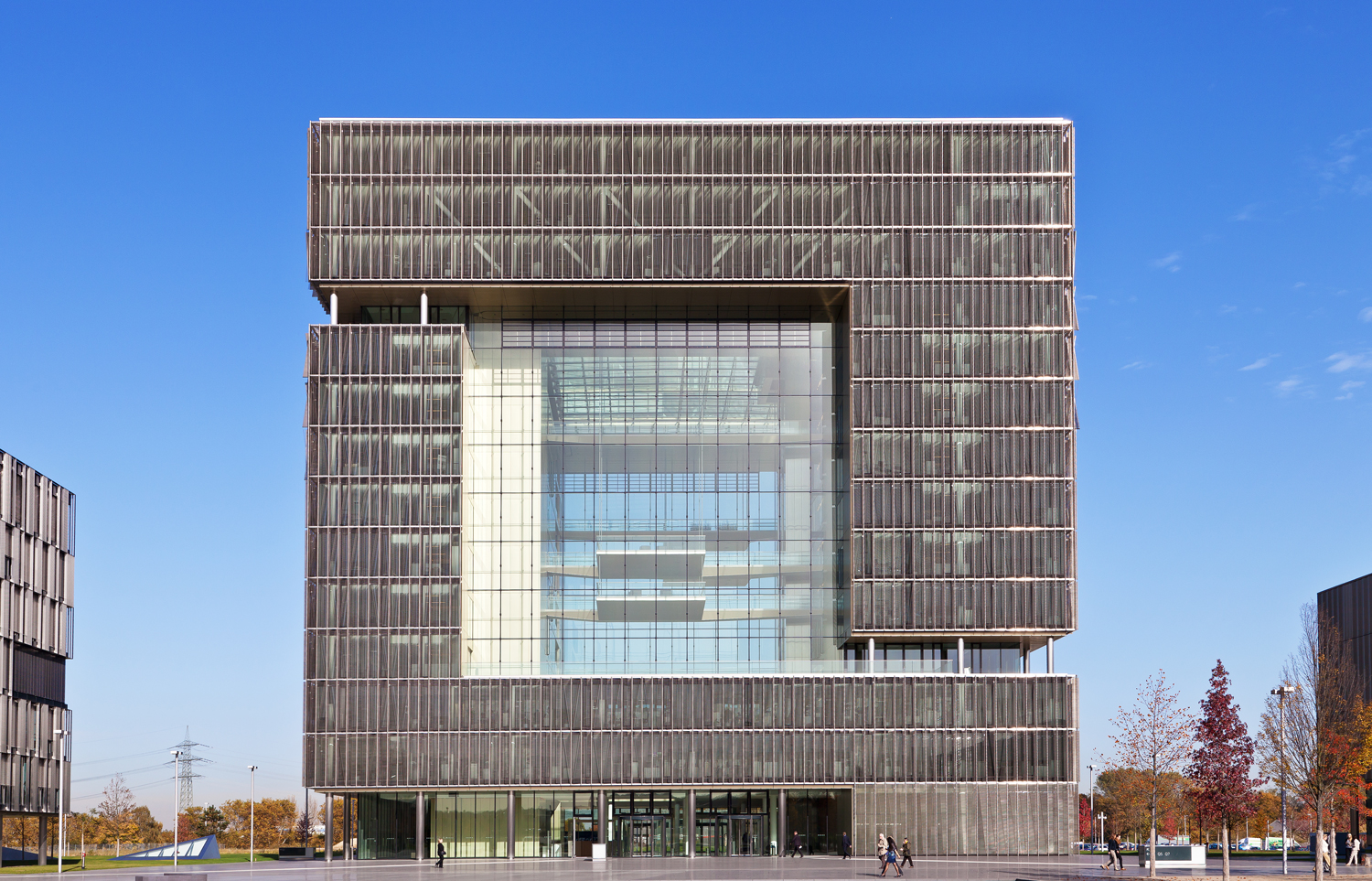 Krupp Hauptverwaltung Essen Foto & Bild | architektur, hochhäuser ...