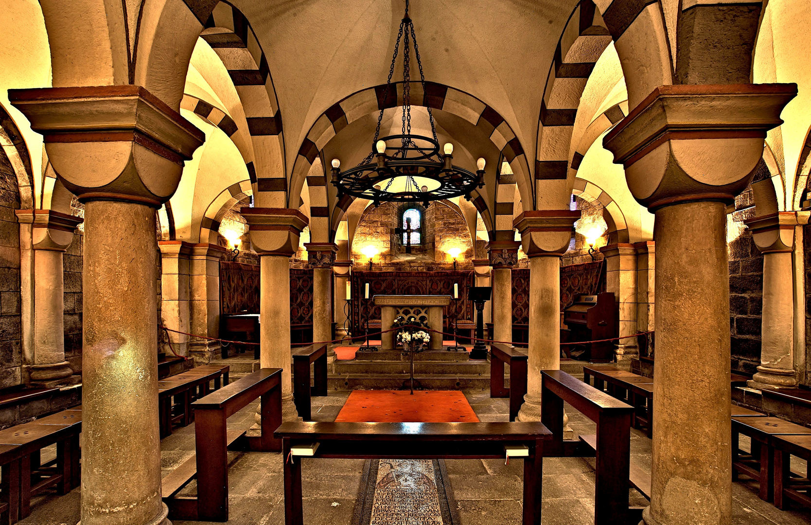 Krypta Maria Laach Foto & Bild | architektur, sakralbauten, innenansichten kirchen Bilder auf ...