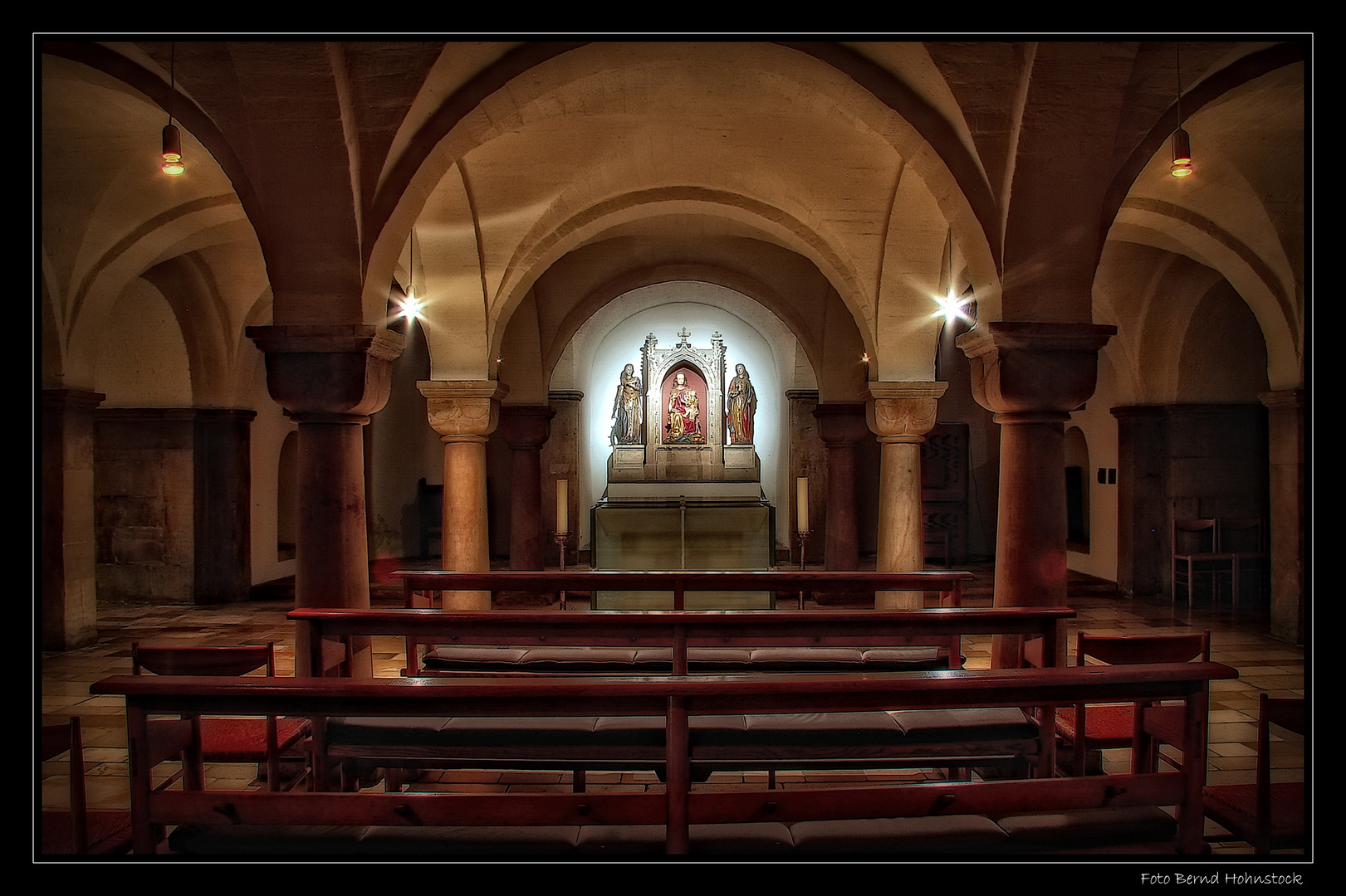 Krypta Münster St. Vitus Mönchengladbach ... Foto & Bild | architektur, sakralbauten ...
