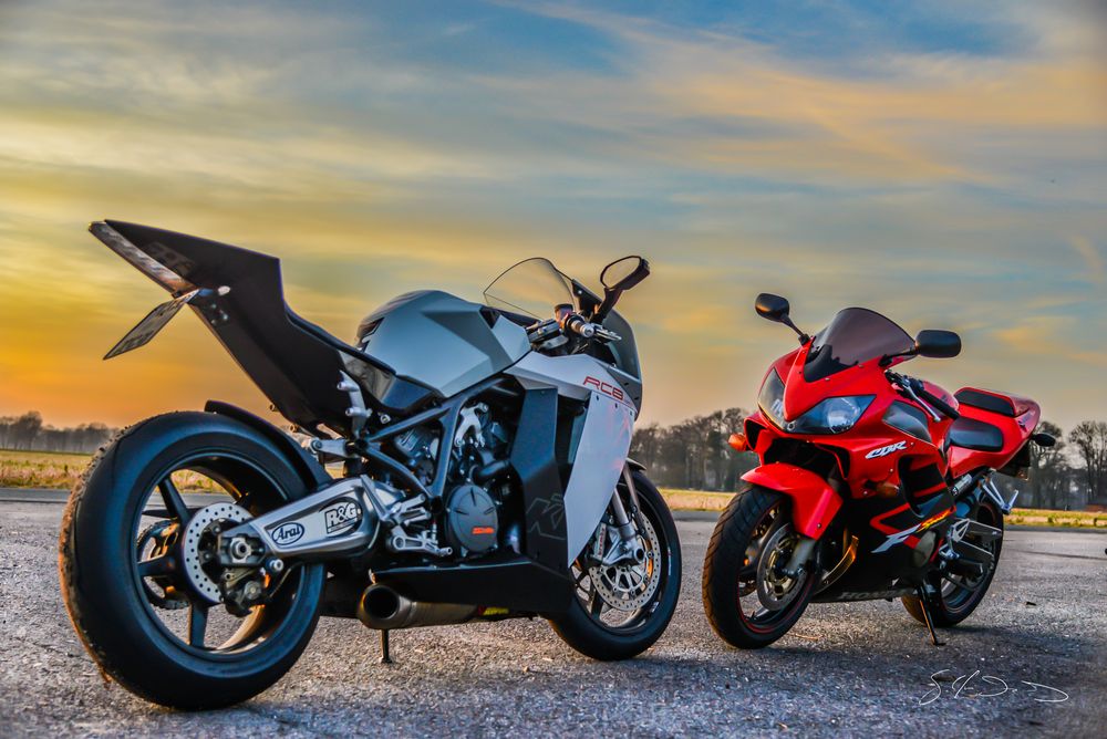 KTM RC8 & Honda CBR 600 F Sport Foto & Bild | autos & zweiräder ...