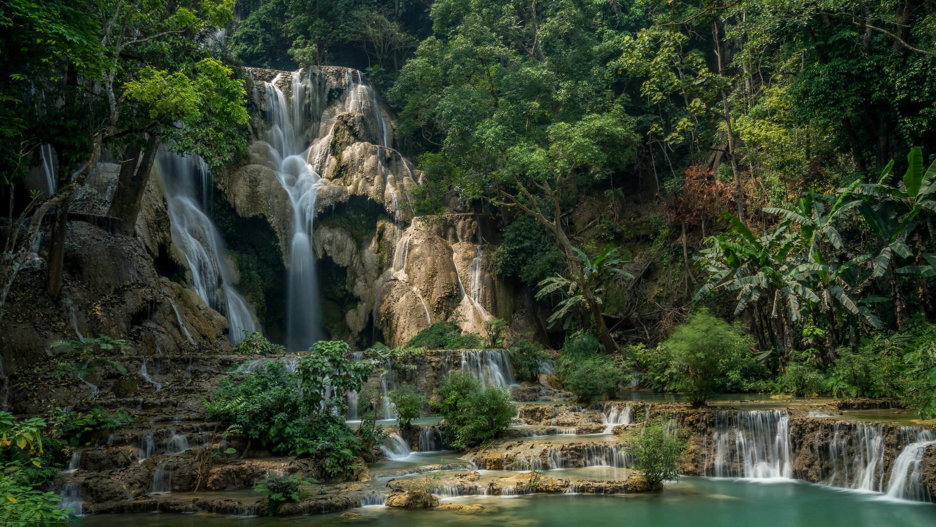 Kuang Si-Wasserfälle.... Foto & Bild | asia, laos, landschaft Bilder ...