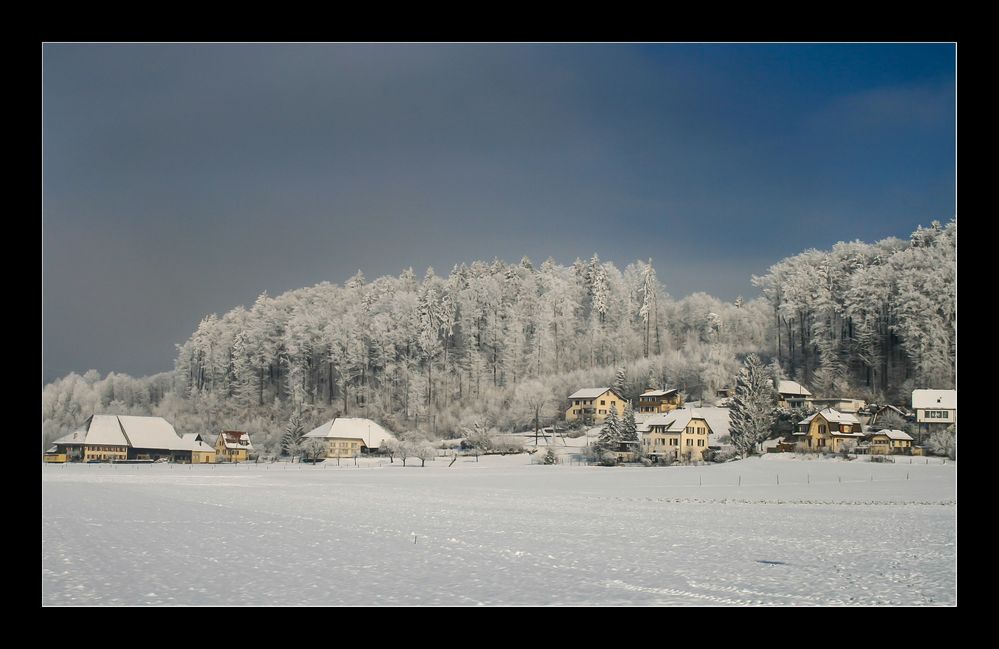 Küngoldingen im Winterkleid (Oftringen, Schweiz). Foto & Bild ...