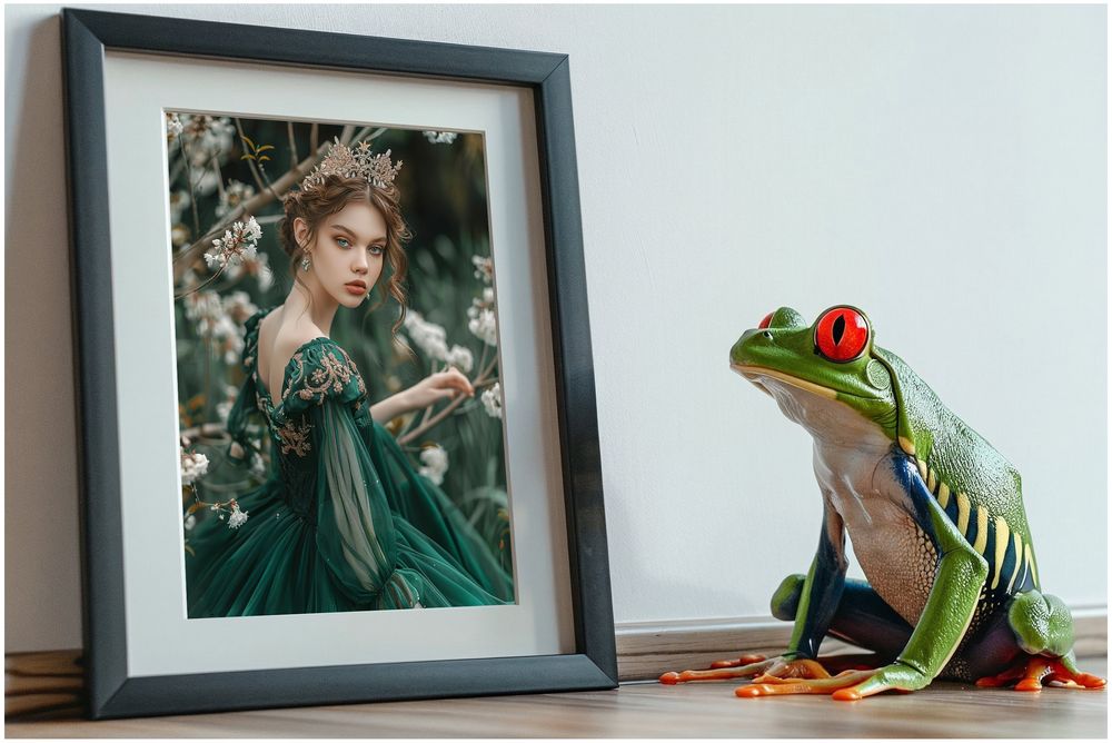 Küsschen bitte Foto & Bild | ki-generierte bilder, ki - montagen, ki - fantastisches Bilder auf ...