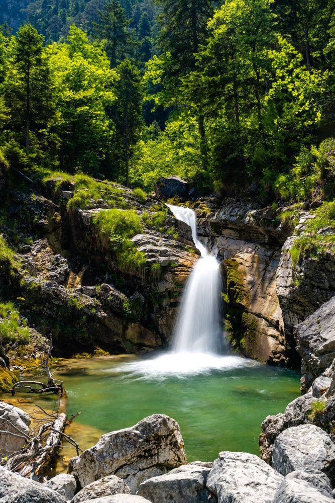 Kuhfluchtwasserfälle bei Garmisch-Partenkirchen Foto & Bild | wasser ...