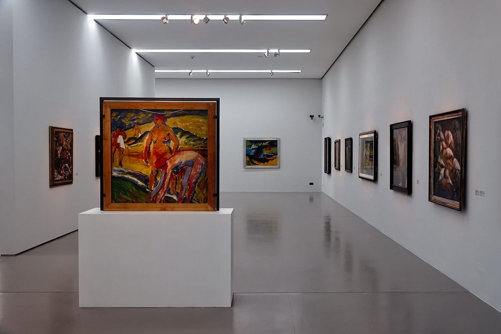 Kunstausstellung Foto & Bild | architektur, innenaufnahmen, kunstfotografie & kultur Bilder auf ...