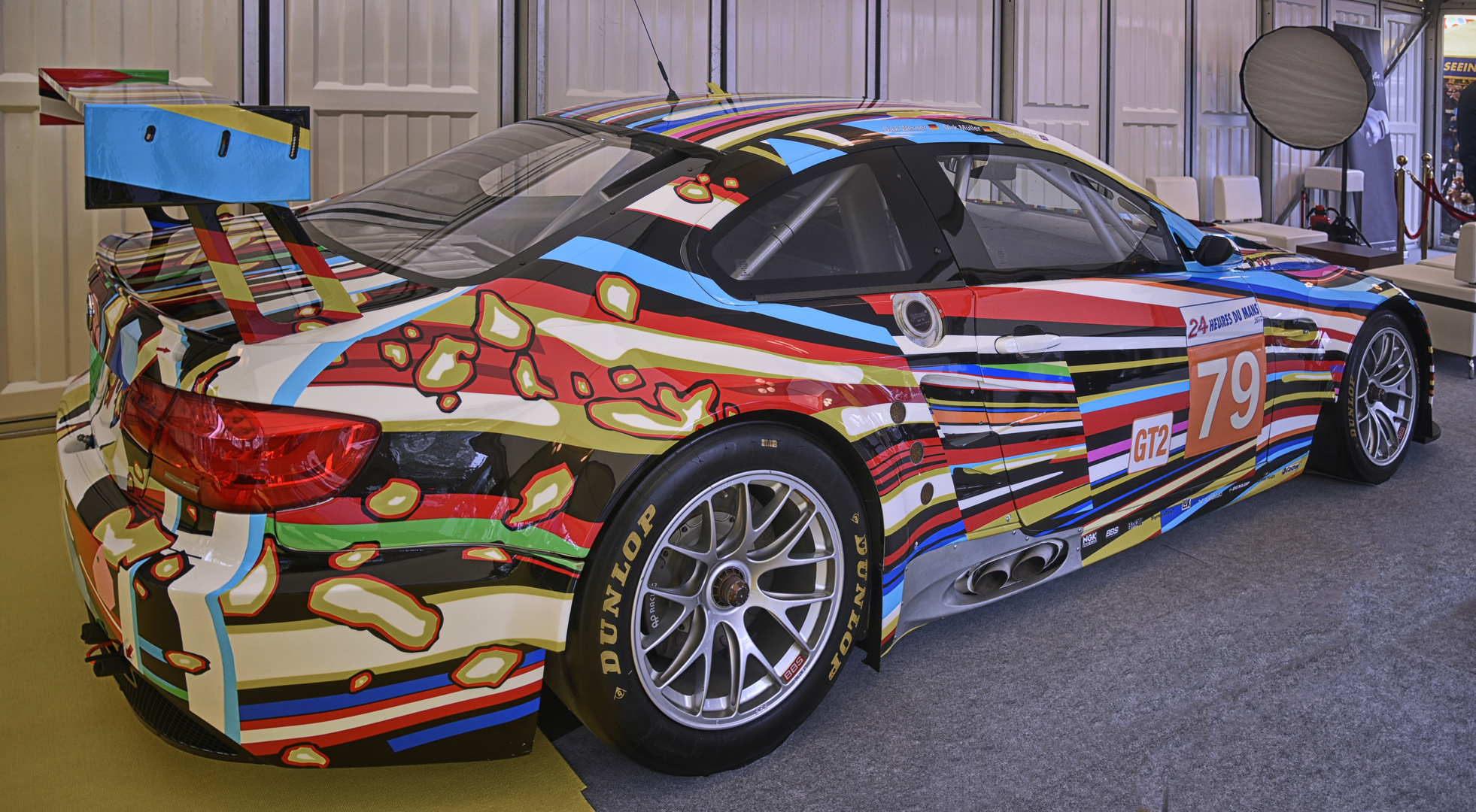 Kunstwerk der Sonderklasse BMW ART Car Foto & Bild | art, berlin, bunt ...