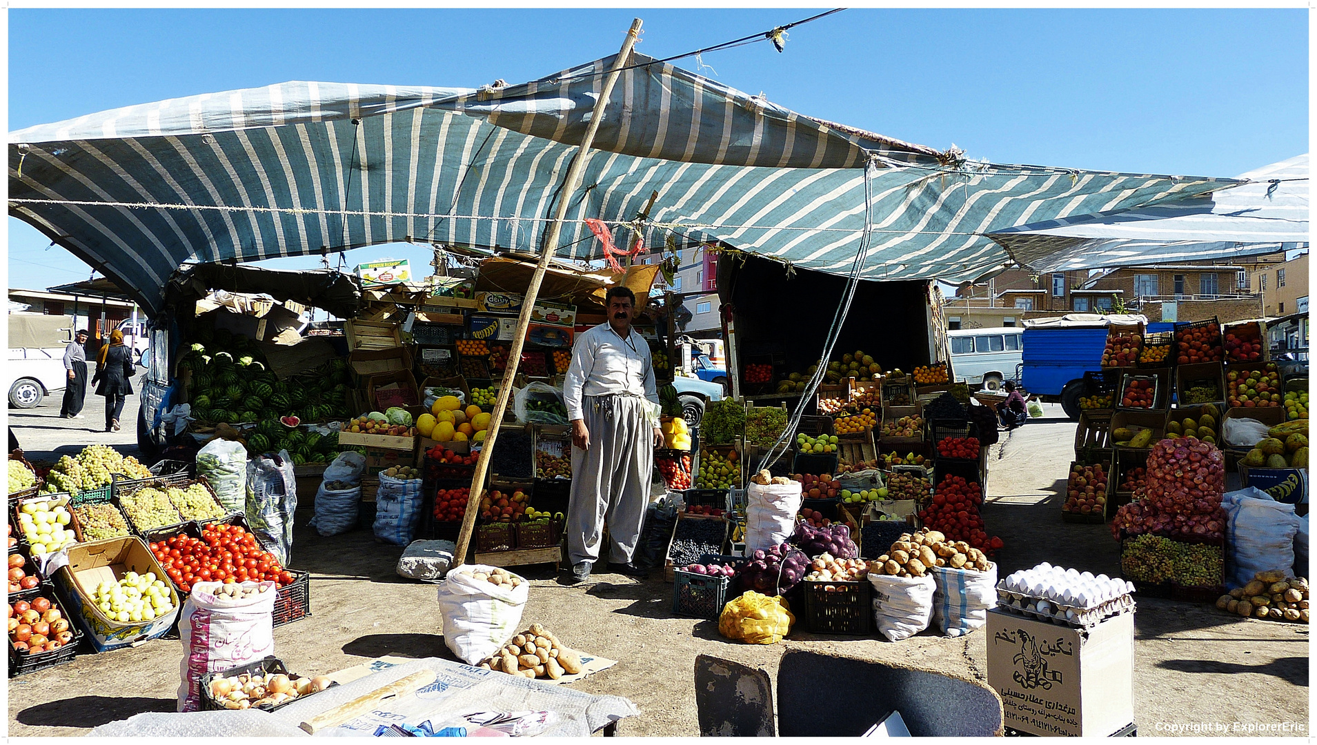 Kurdscher Obst und Gemüsemarkt.............. Foto & Bild | asia, middle ...