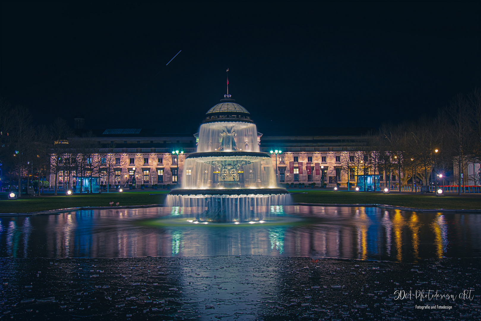 Kurhaus Foto & Bild | architektur, architektur bei nacht, fotos Bilder ...