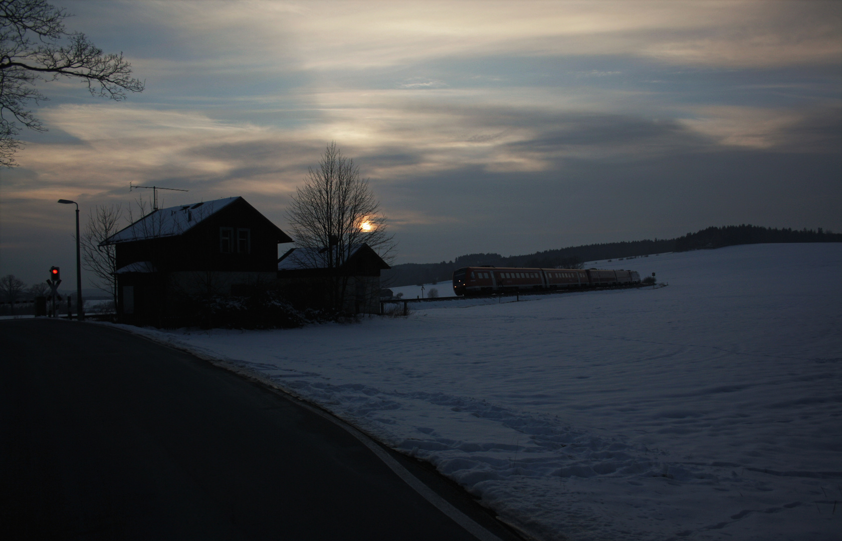 Kurvenfahrt bei Mehltheuer . Foto & Bild | Bilder auf fotocommunity