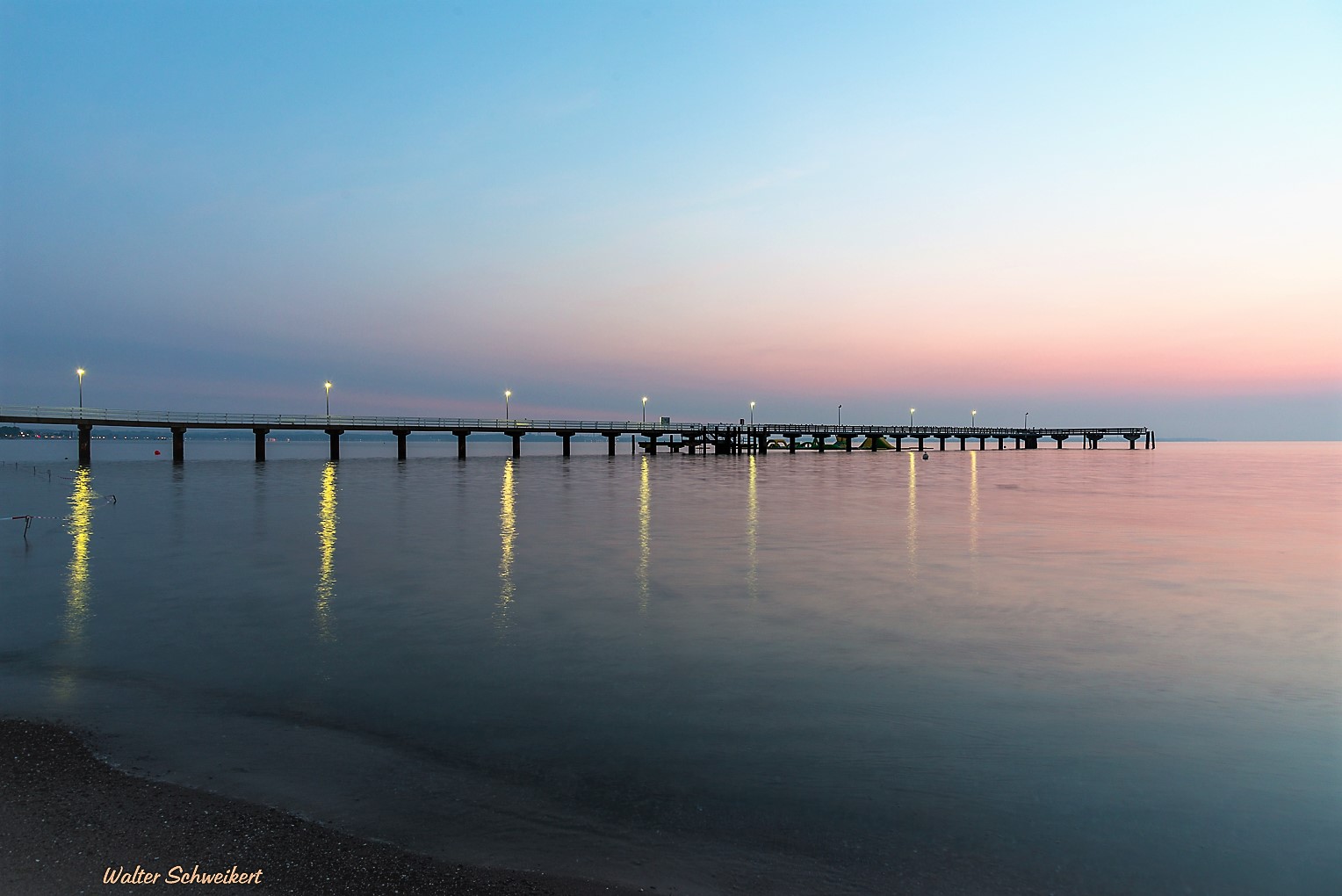 Kurz vor Sonnenaufgang Foto & Bild | deutschland, europe, schleswig- holstein Bilder auf ...