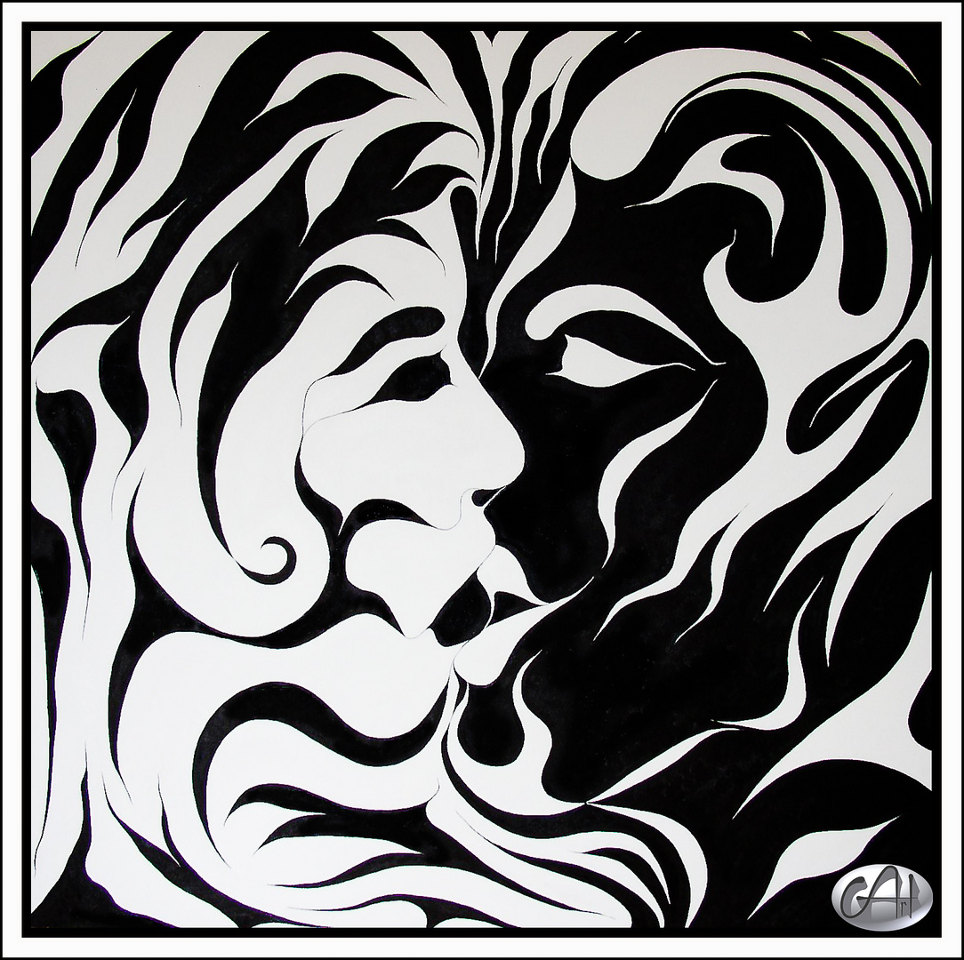 Kuss (Ölmalerei) Foto & Bild | Ästhetik der sichtbarkeit, specials ...