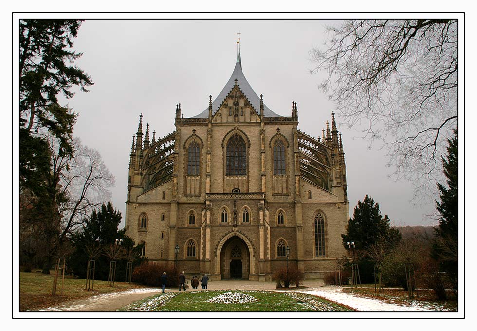 Kuttenberg (Kutna Hora), Barbarakirche Foto & Bild | europe, czech ...