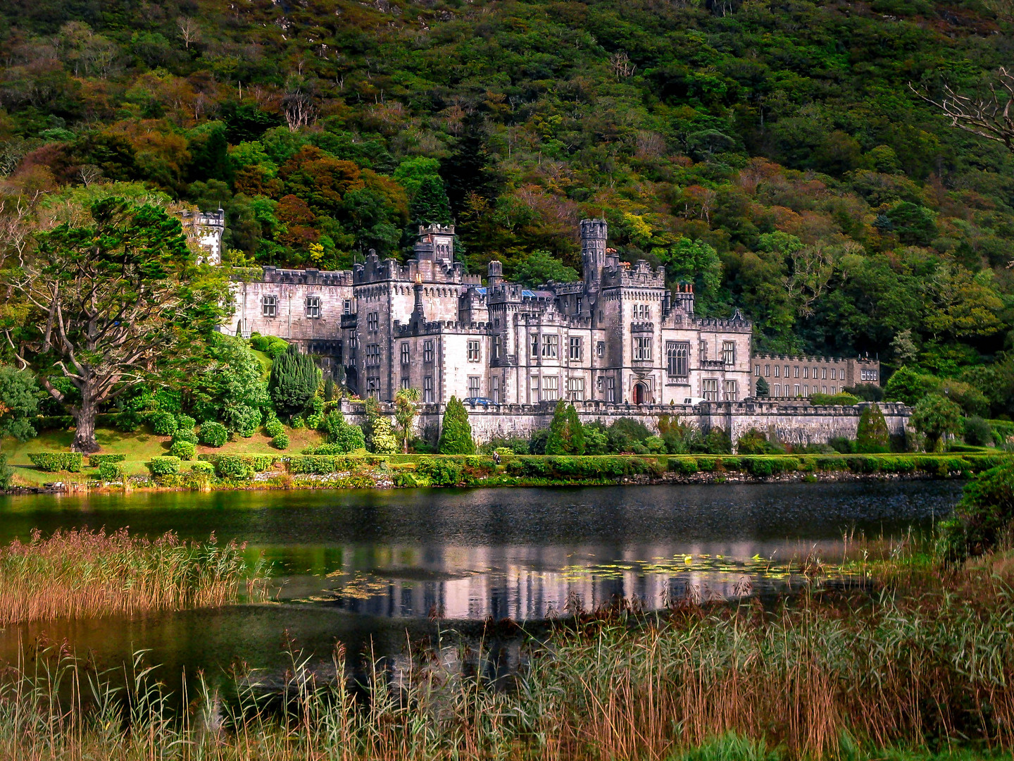 Kylemore Abbey Foto & Bild | world, europe, ireland Bilder auf ...