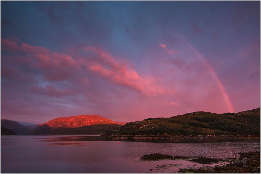 Kylesku View II Foto & Bild | world, sonnenuntergang, schottland Bilder ...
