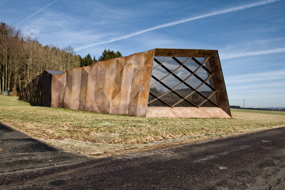 KZ-Gedenkstätte Dokumentationszentrum Hinzert außen Foto & Bild ...