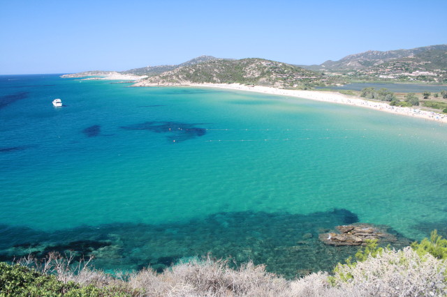 La baia di Chia Sardegna sud ovest Foto % Immagini| paesaggi, mare ...