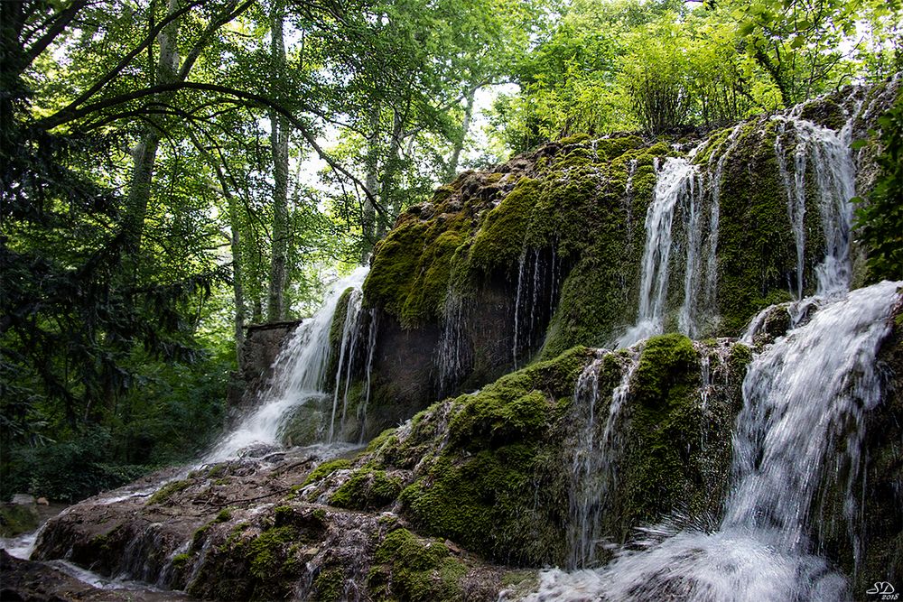 La mousse verte de la cascade. photo et image | paysages, animations ...