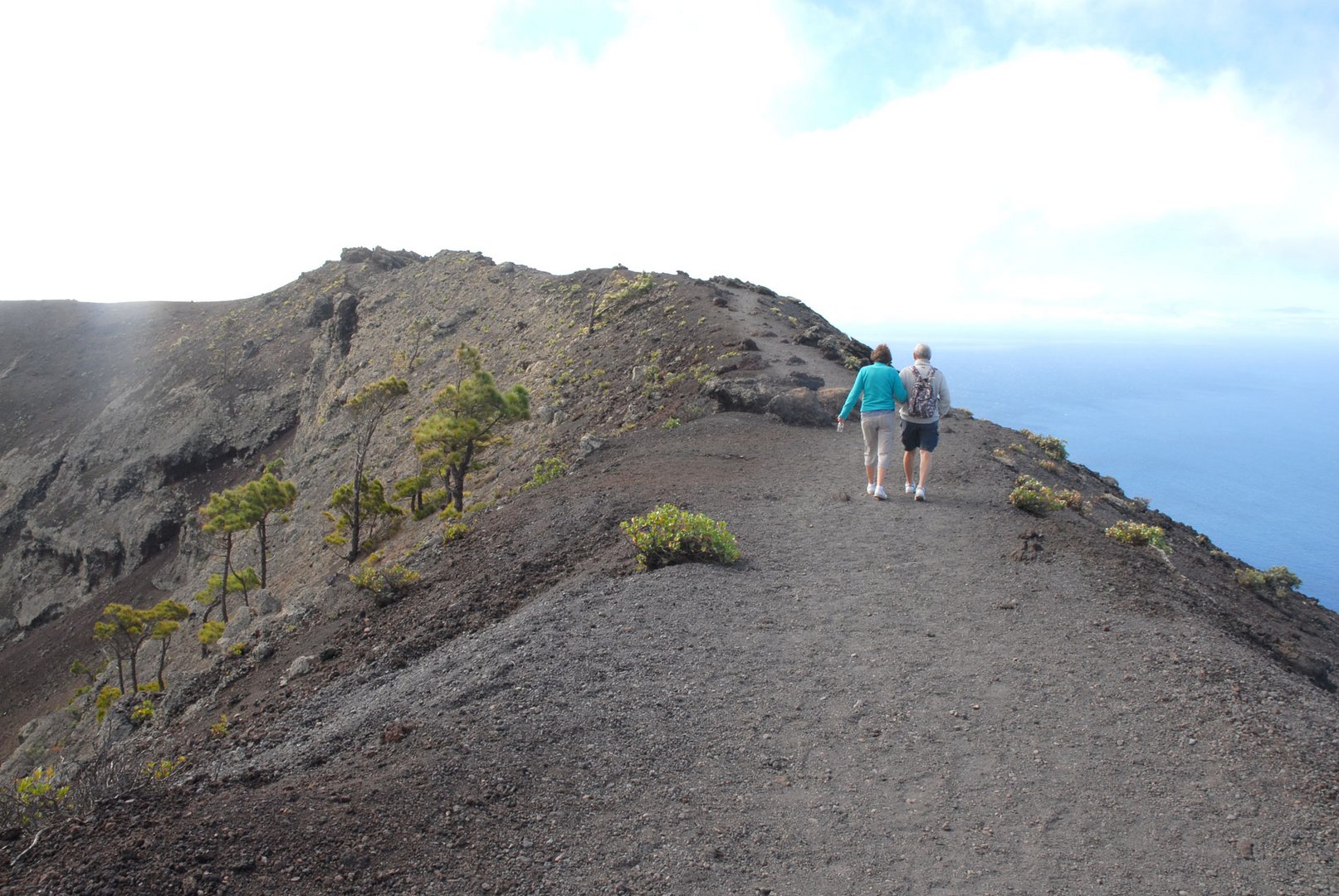 La Palma: Der Vulkan San Antonio im äußersten Süden. Foto & Bild ...