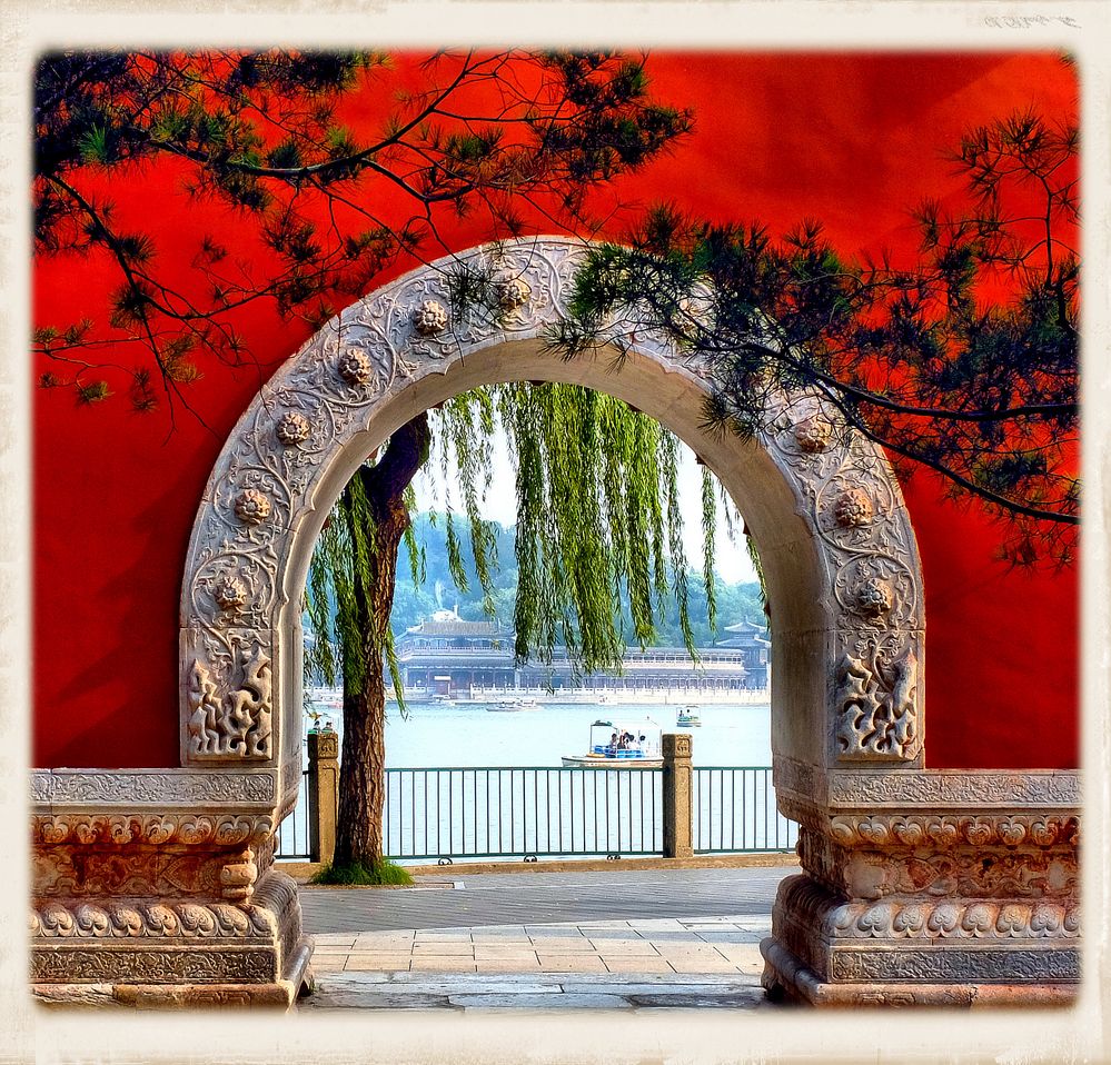 La porte rouge photo et image | asia, china, east asia Images fotocommunity