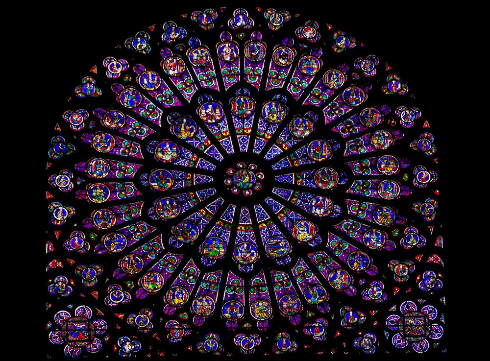 La rosace photo et image | notre dame, vignette, rosace Images ...