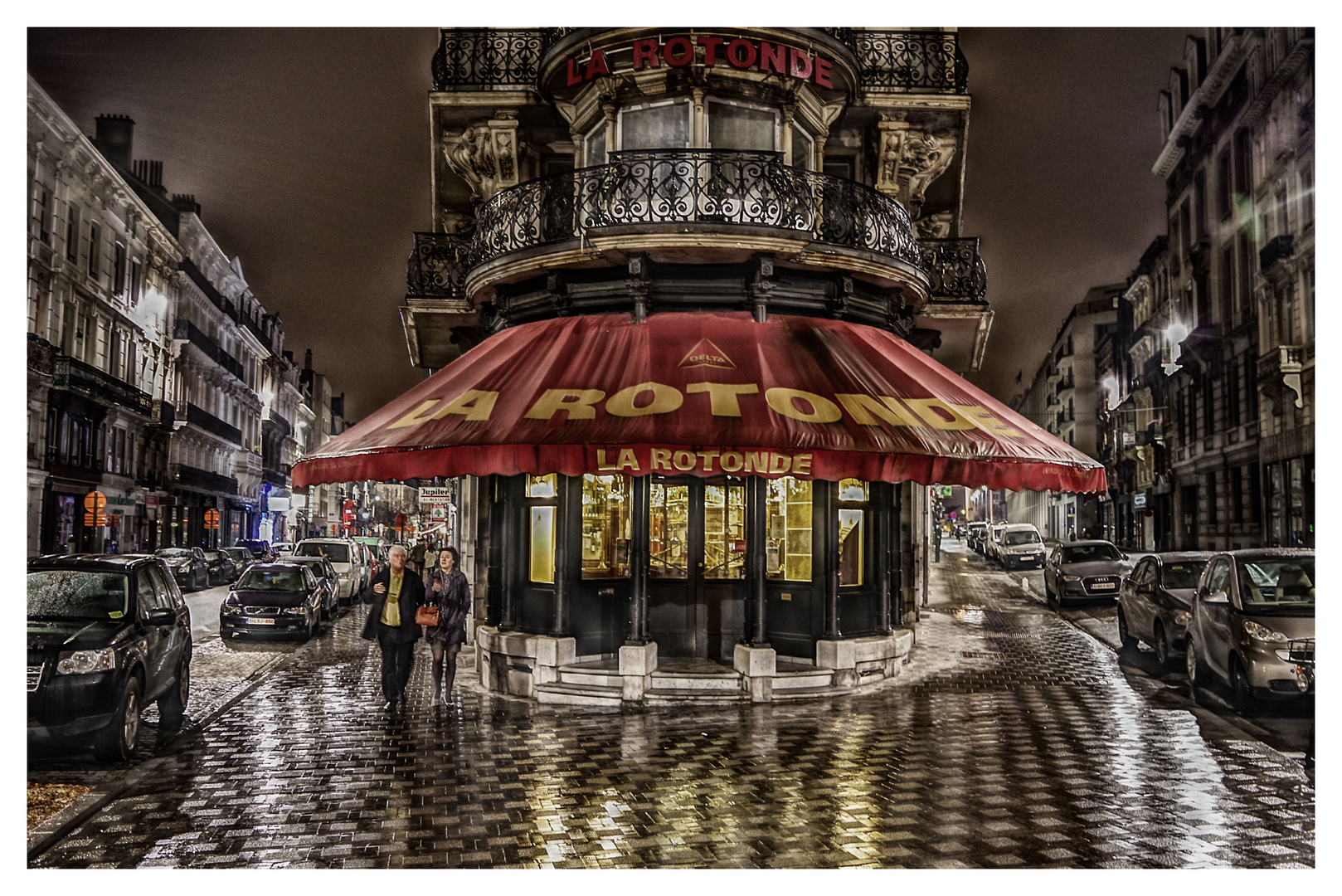 La Rotonde Foto & Bild | urban, nachtaufnahme, digiart Bilder auf ...