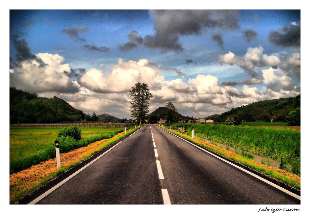 La strada Foto % Immagini| colore, natura Foto su fotocommunity