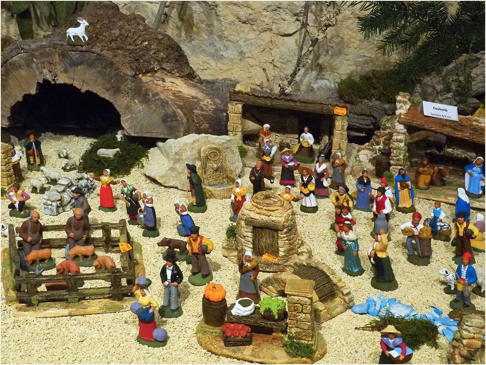 La vie rurale chez les santons photo et image | farben, couleurs ...