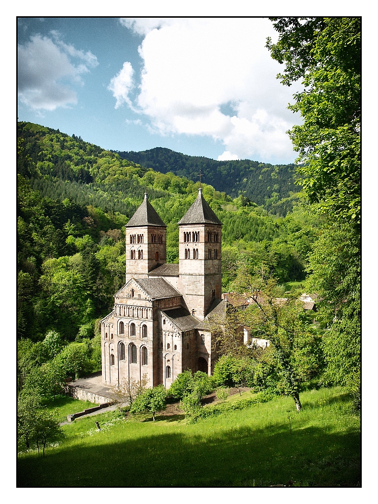 L'abbaye de Murbach photo et image | france, world, alsace Images ...
