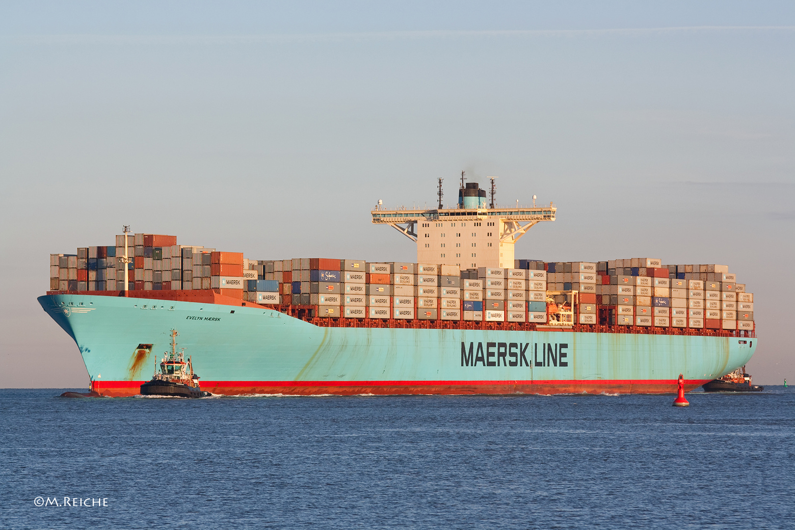 Längste Containerschiff der Welt (E-Class) Foto & Bild | schiffe und ...