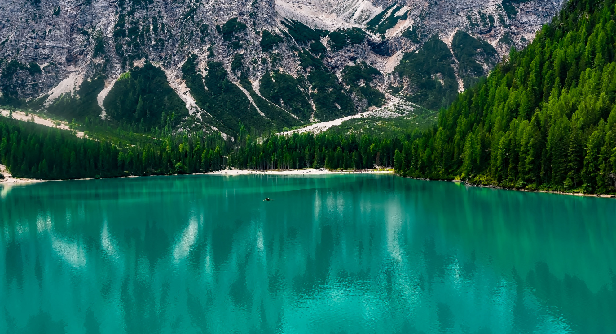 Lago di Braies. Foto % Immagini| paesaggi, laghi e fiumi, montagna Foto ...