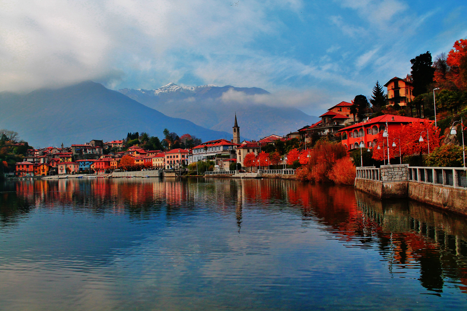 Lago di Mergozzo Foto % Immagini| paesaggi, laghi e fiumi, natura Foto ...