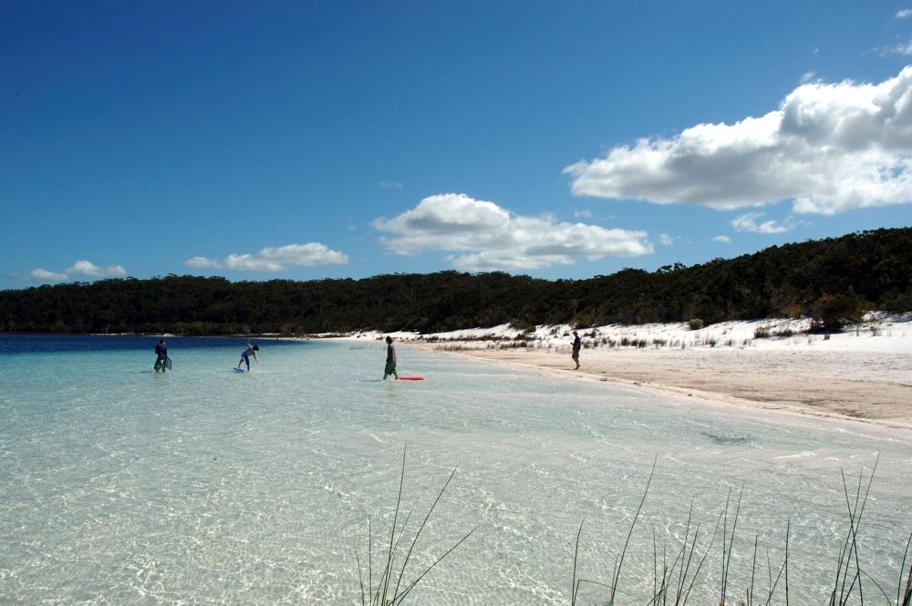 Lake Birrabeen, Fraser Island, Australia Foto & Bild | landschaft, bach ...