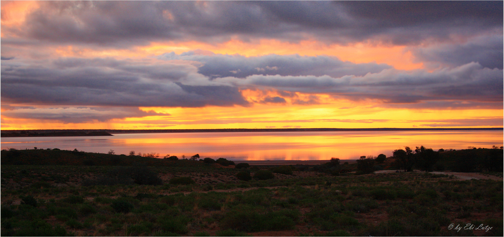 ** Lake Hart at Sun Set ** Foto & Bild | australia & oceania, australia ...