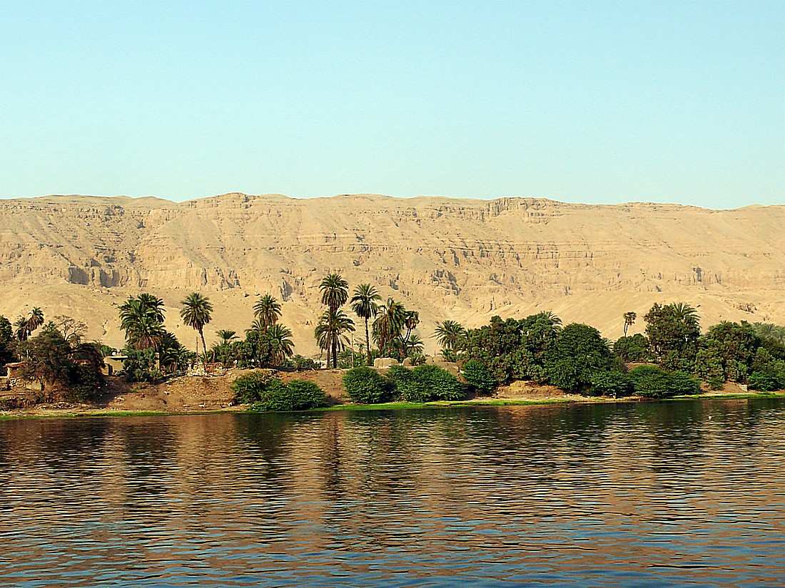 Landschaft am Nil Foto & Bild | africa, egypt, north africa Bilder auf ...