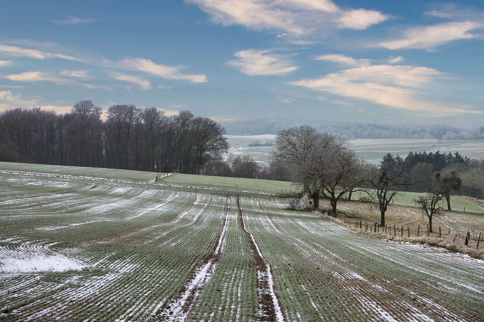 Landschaft in der Eifel Foto & Bild | landschaft, jahreszeiten, winter Bilder auf fotocommunity