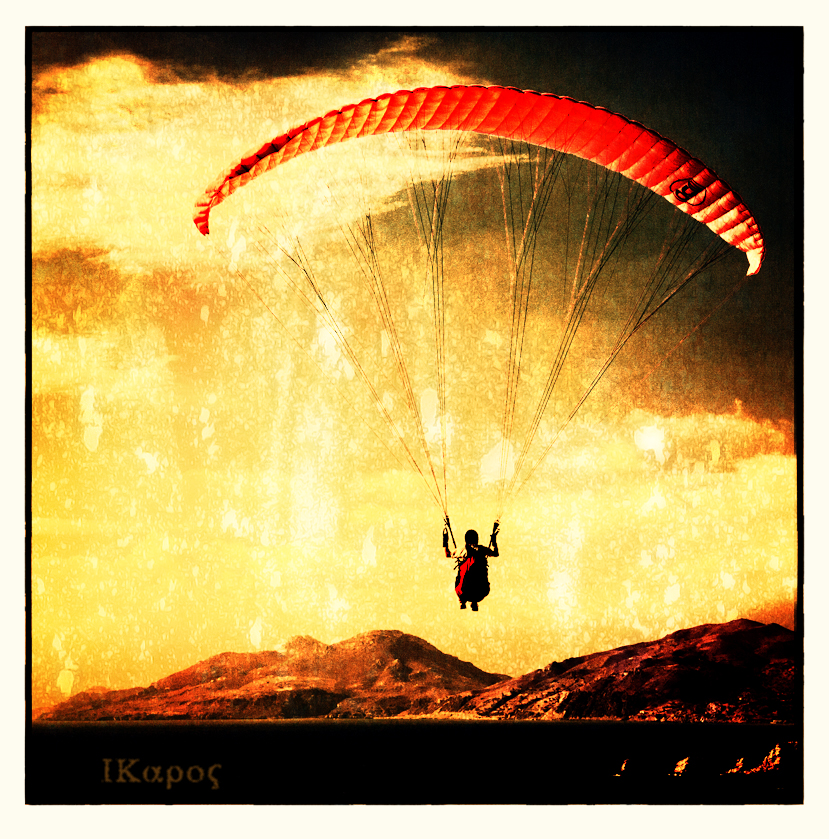 Landschaft mit Ikarus Foto & Bild | fotokunst, color fine art, spezial ...