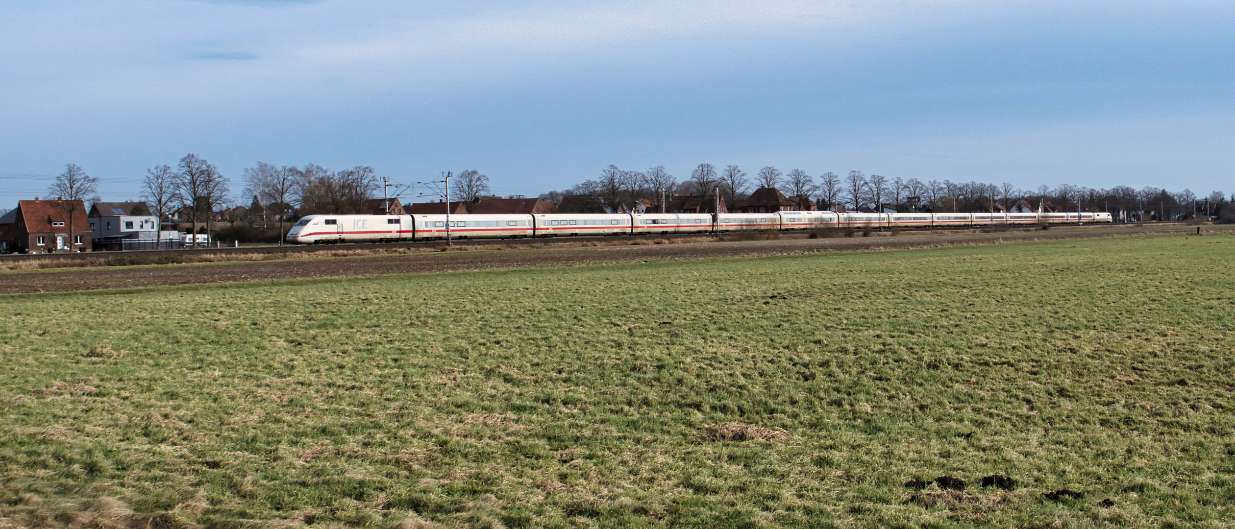 Langer Einser bei Bruchmühlen Foto & Bild | eisenbahn, gleise, verkehr ...