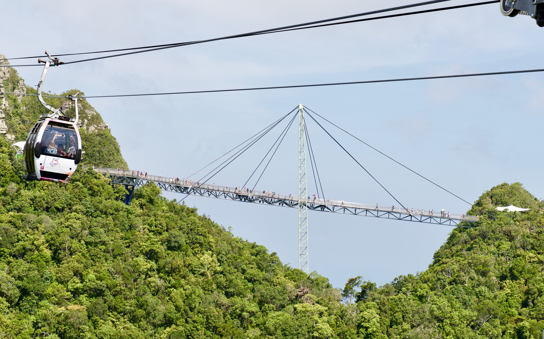 Langkawi Cable Car Foto & Bild | himmel, natur, see Bilder auf ...