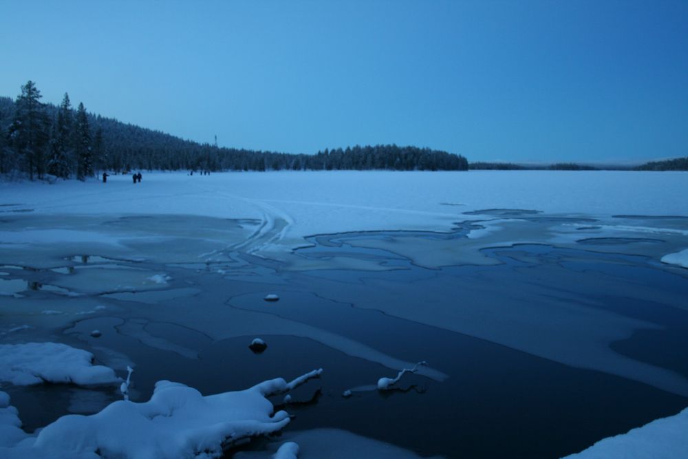 Laponie lac gelé - Image & Photo de mimi52 de Concours Paysages e ...