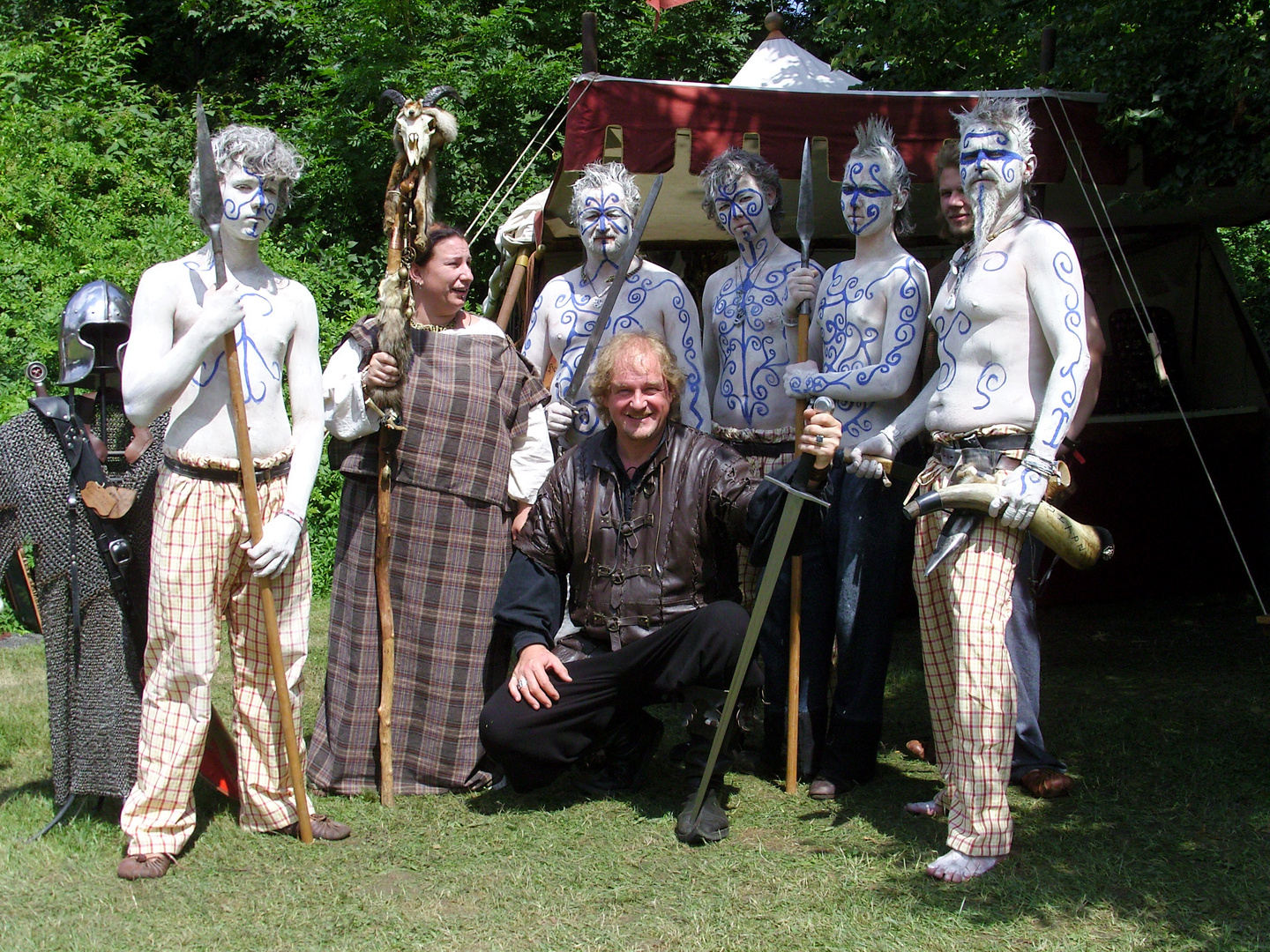 lateinisch „picti“: „die Bemalten... Stämme aus Schottland Foto & Bild ...