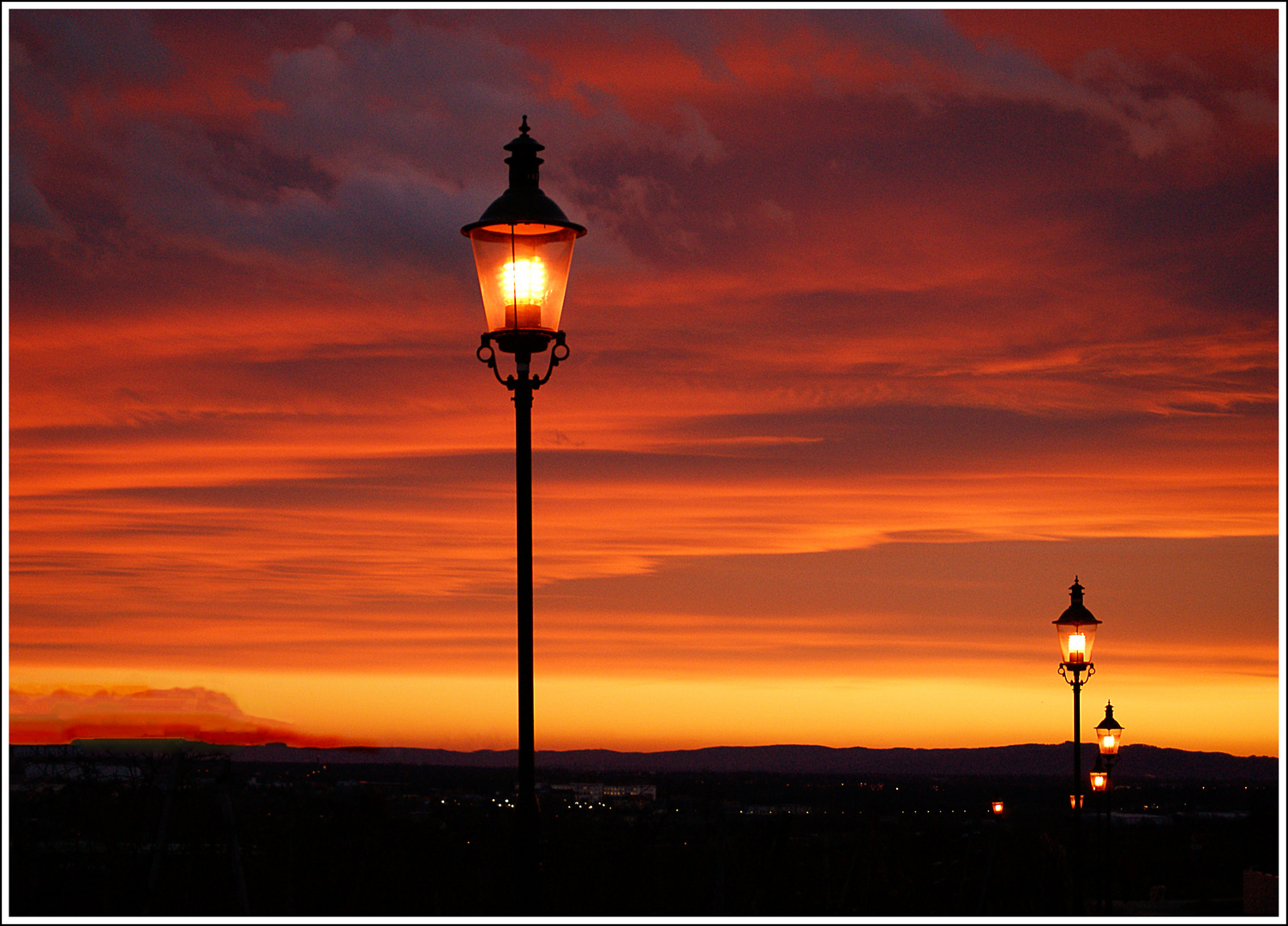 Laterne Foto & Bild | sonnenuntergänge, himmel & universum, natur ...
