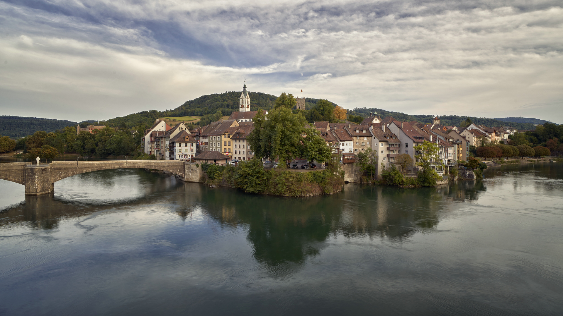 Laufenburg in der Schweiz Foto & Bild | world, rhein ...