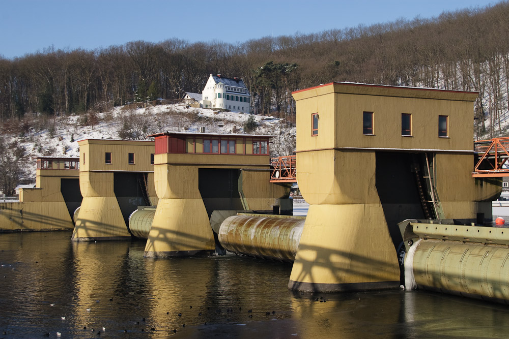 Laufwasserkraftwerk Hengsteysee (05) Foto & Bild | landschaft, bach ...