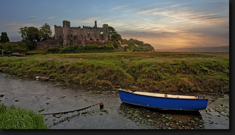 Laugharne Castle - Wales Foto & Bild | europe, united kingdom & ireland ...