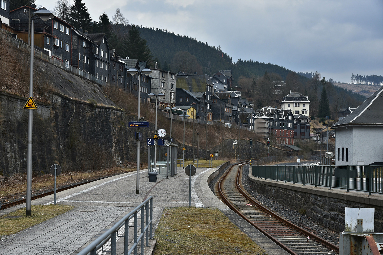 Lauscha Bahnhof 07 Foto & Bild | deutschland, europe, thüringen Bilder auf fotocommunity