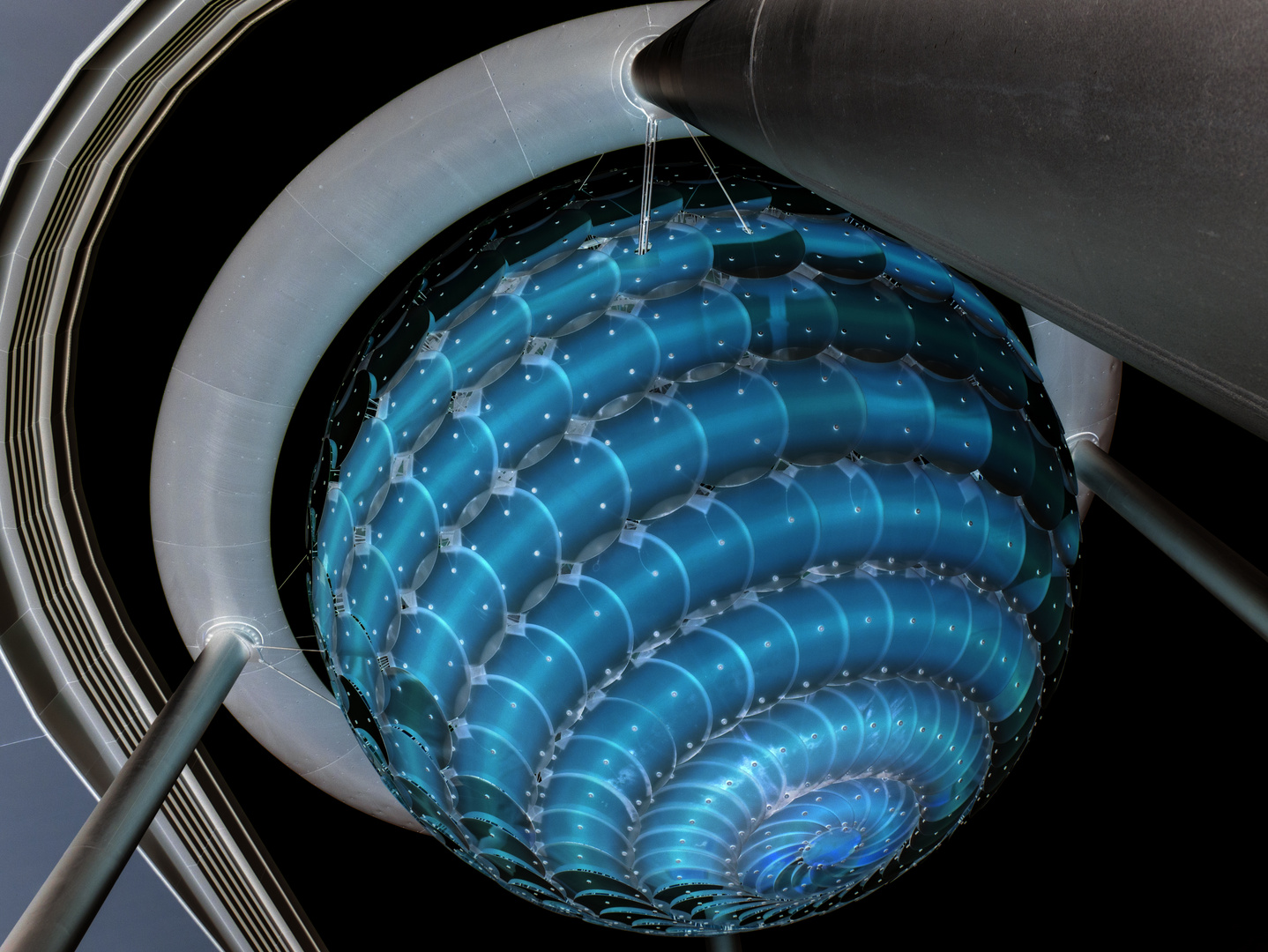 Lautlos im Orbit Foto & Bild | architektur, bearbeitungs - techniken ...